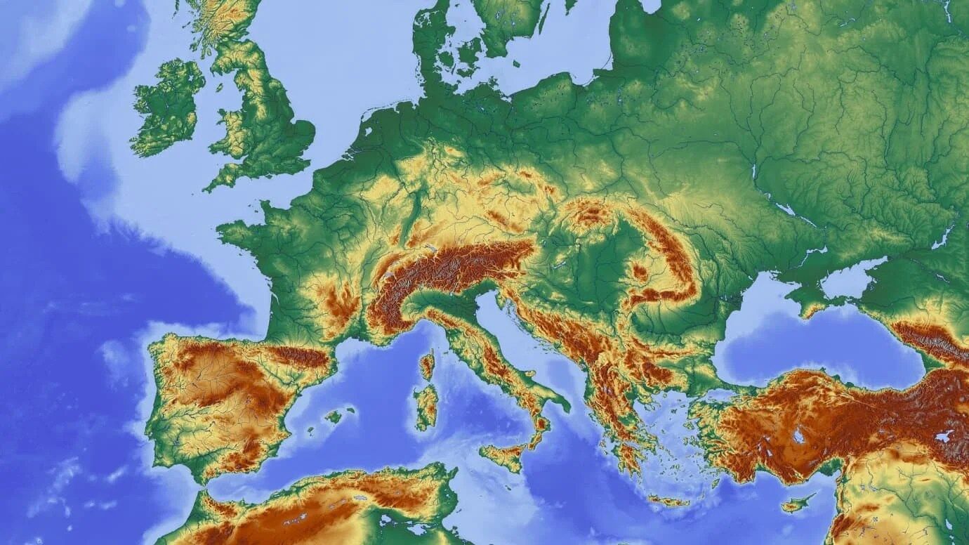 71 Geography of European Continent: Important physical geography facts ...